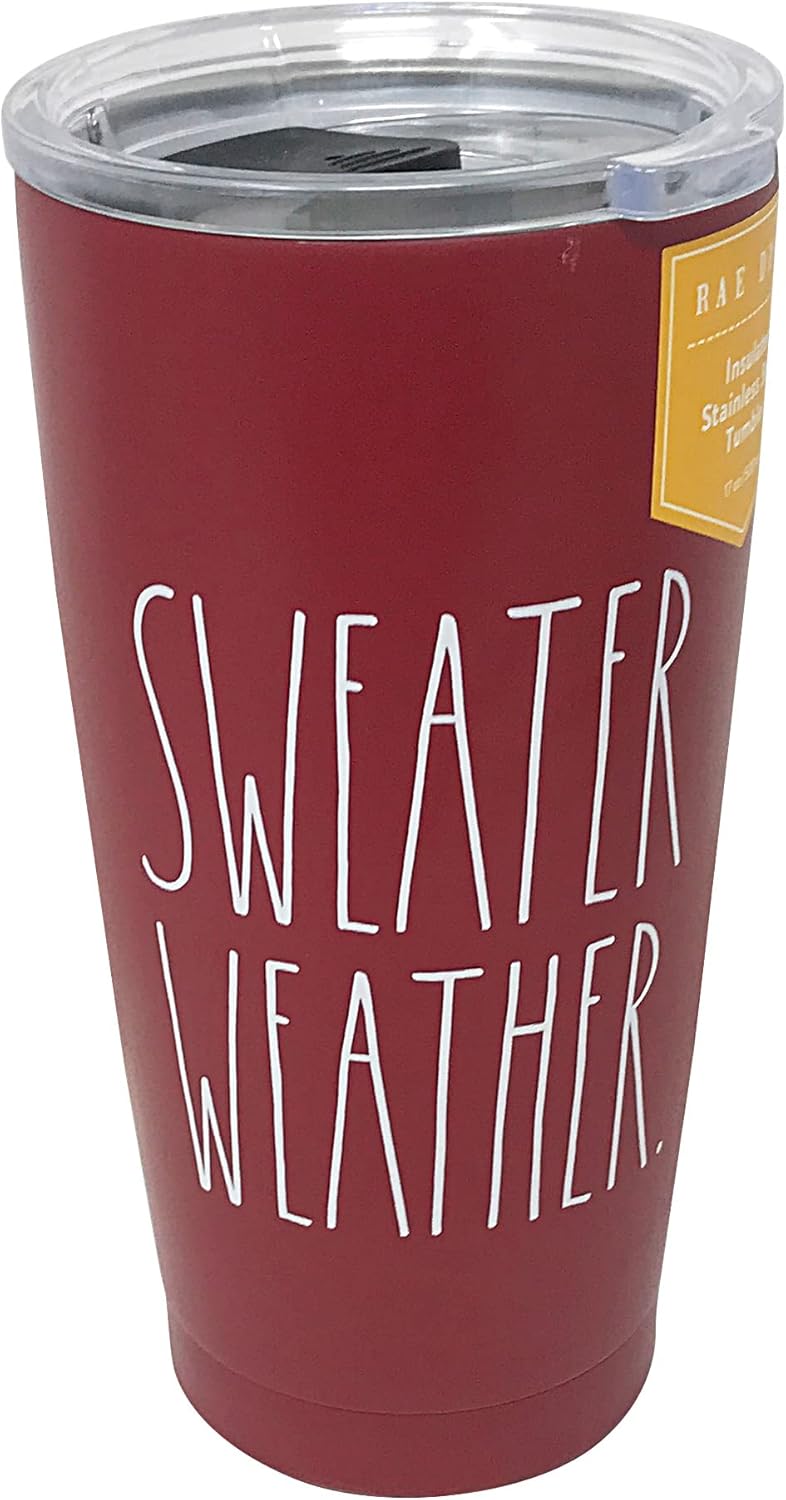 Amazon.com | Rae Dunn Fall/Halloween 17 oz. Insulated Stainless Steel ...