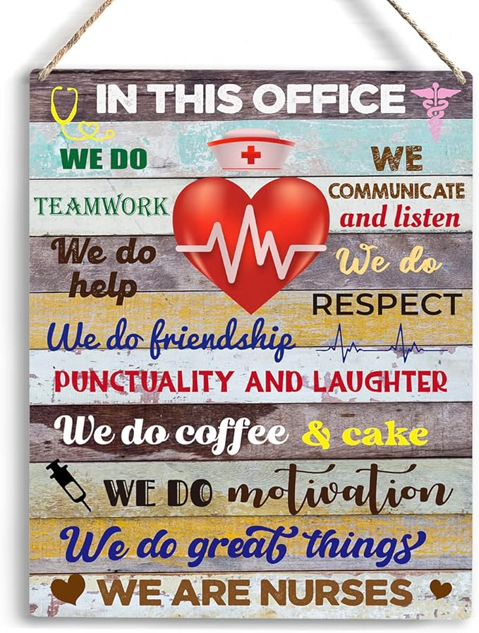 Amazon.com: Office Decorations for Work Nurse Office Decorations In ...