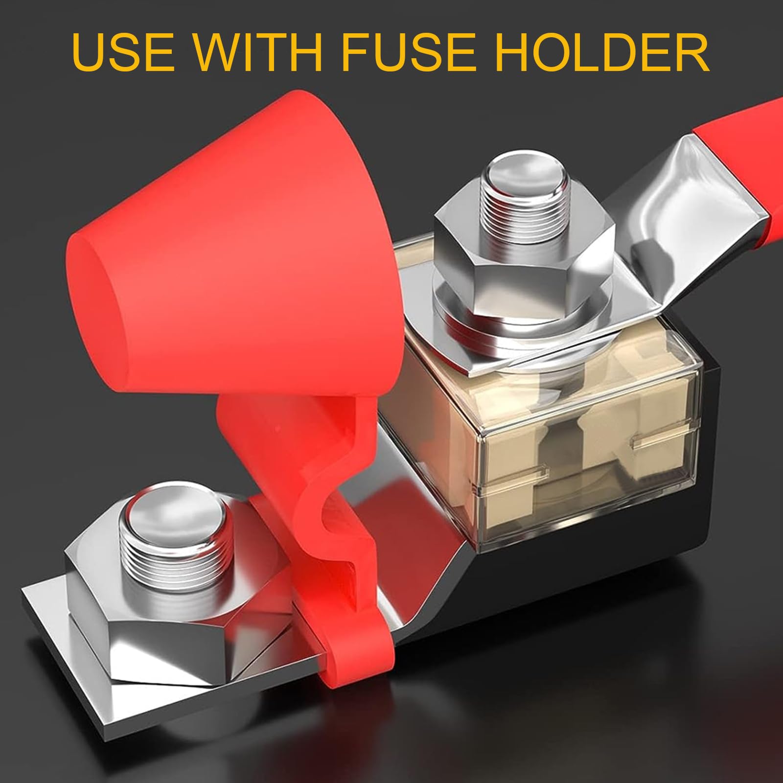 Snapklik.com : GLOSO Marine Rated Battery Fuse IPBF Ignition Protected