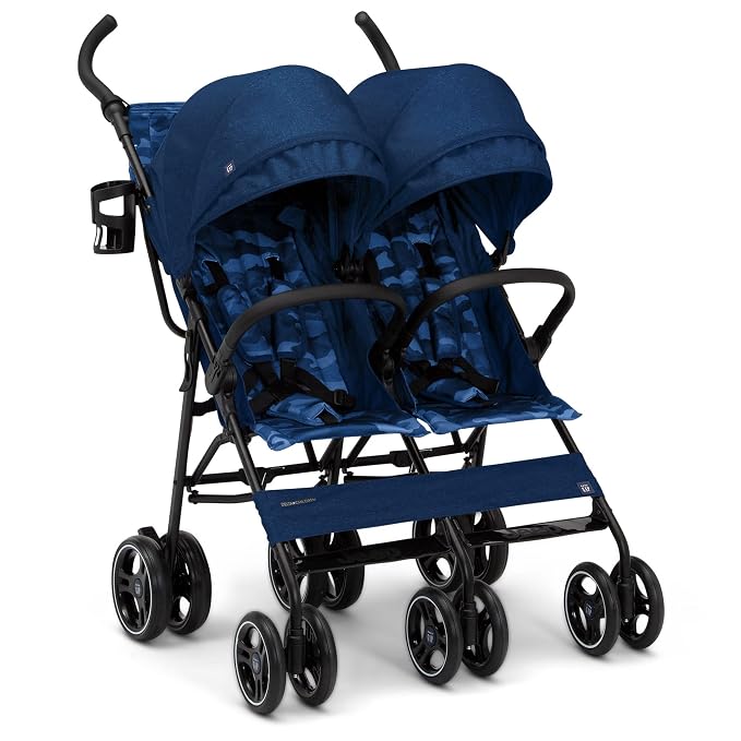 Amazon.com : GAP babyGap Classic Side-by-Side Double Stroller ...