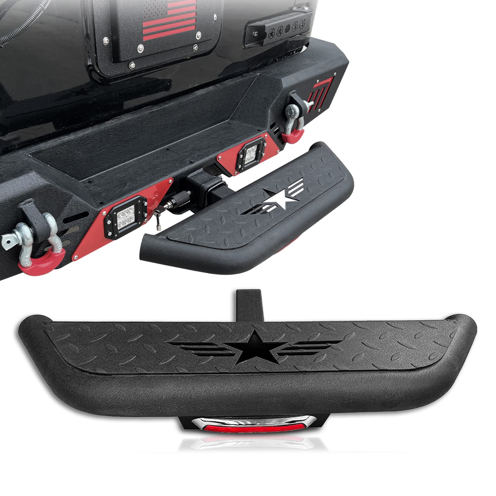 Rear Step Bumper Hitch