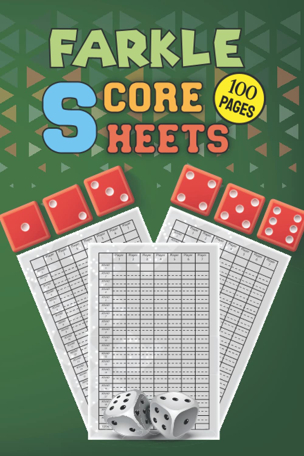 Farkle Score Sheets Perfect Scorebook For Farkle Scorekeeping 120 ...