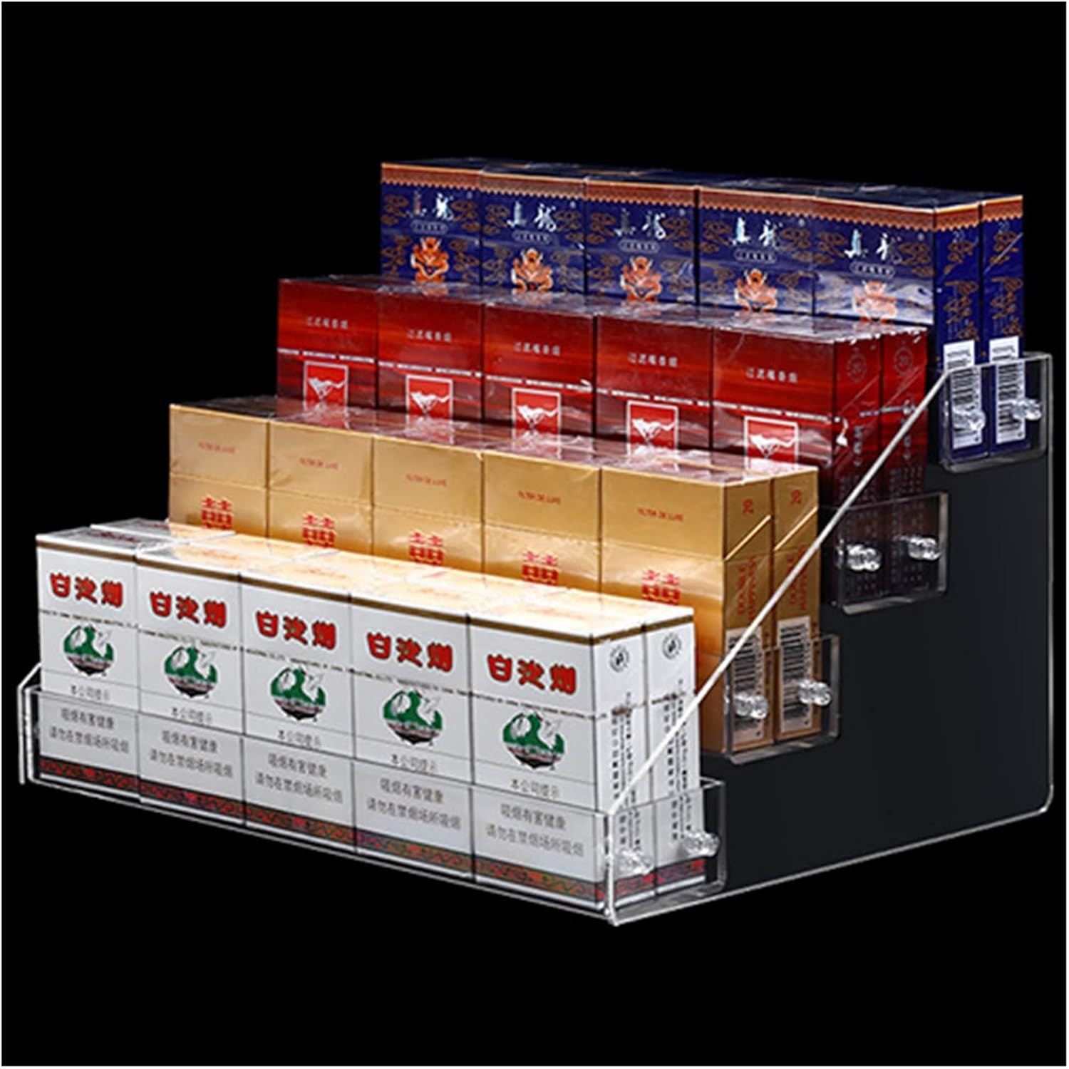 Amazon.co.jp: Cigarette Display Holder, Supermarket Cigarette Display ...