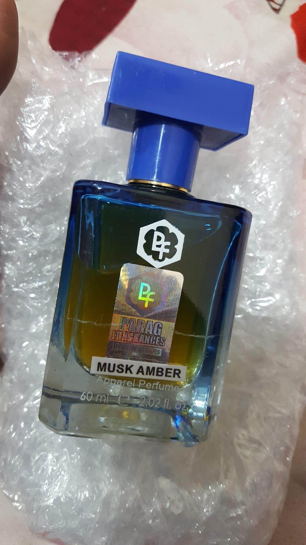 Parag fragrances Musk Amber Attar Spray Perfume 60 Ml For Men : Amazon ...