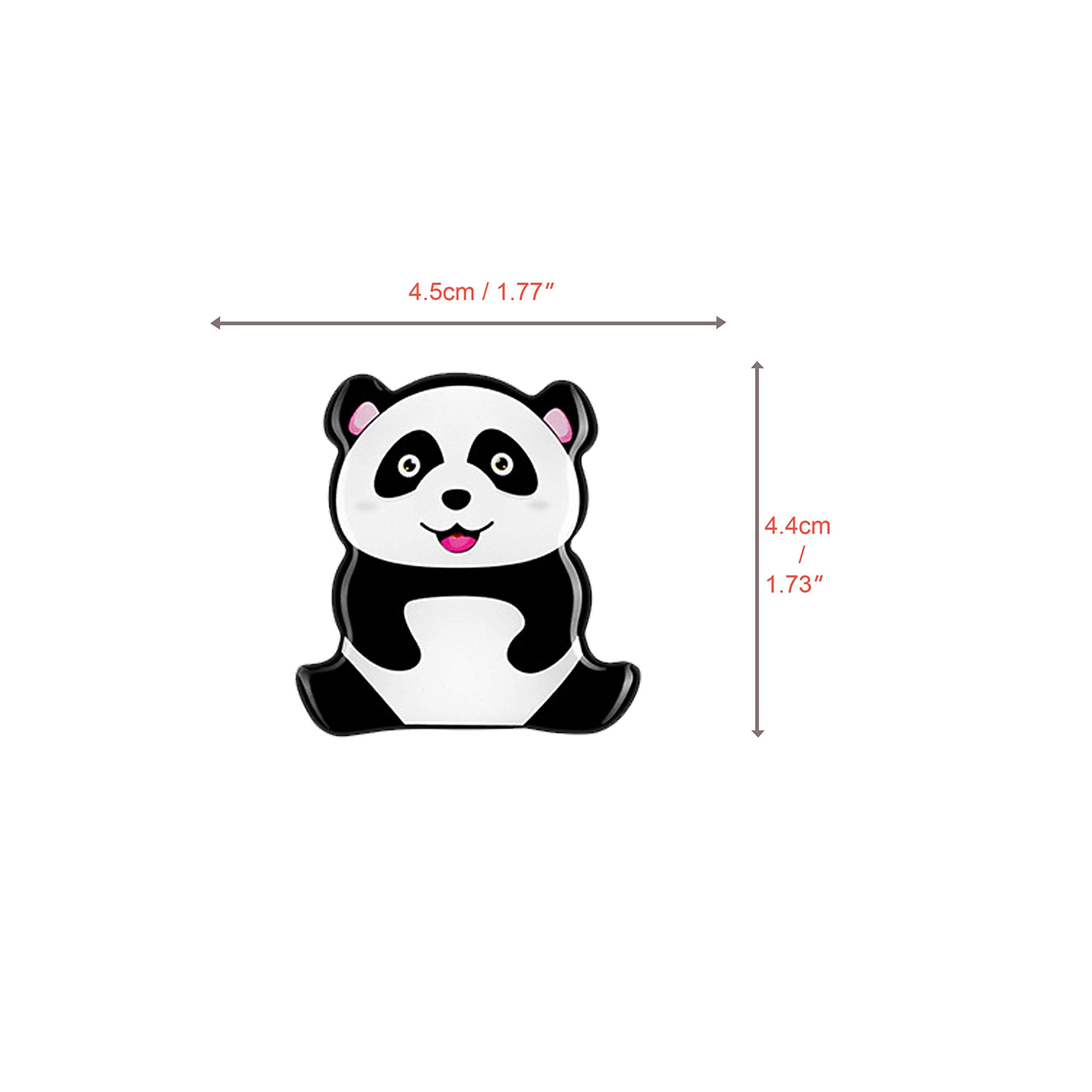 Snapklik.com : 6PCS Panda Fridge Magnets For Refrigerator Locker Cute ...