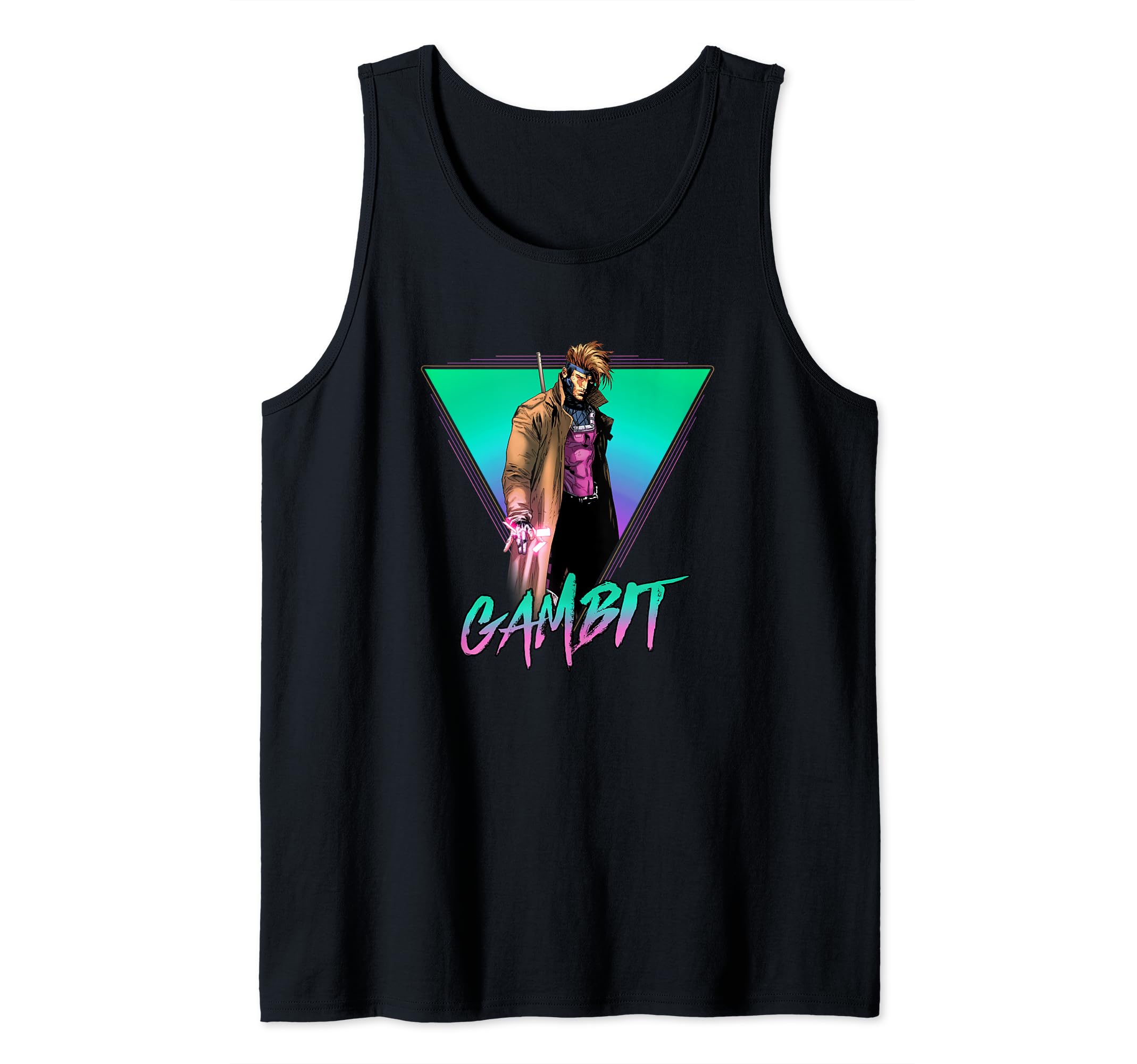 Amazon.com: Marvel X-Men Gambit Epic Neon 80's Style Retro Portrait ...