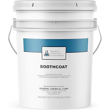 Strippable Coatings Booth Coat 5140 - Water-Based Clear Peelable Booth ...