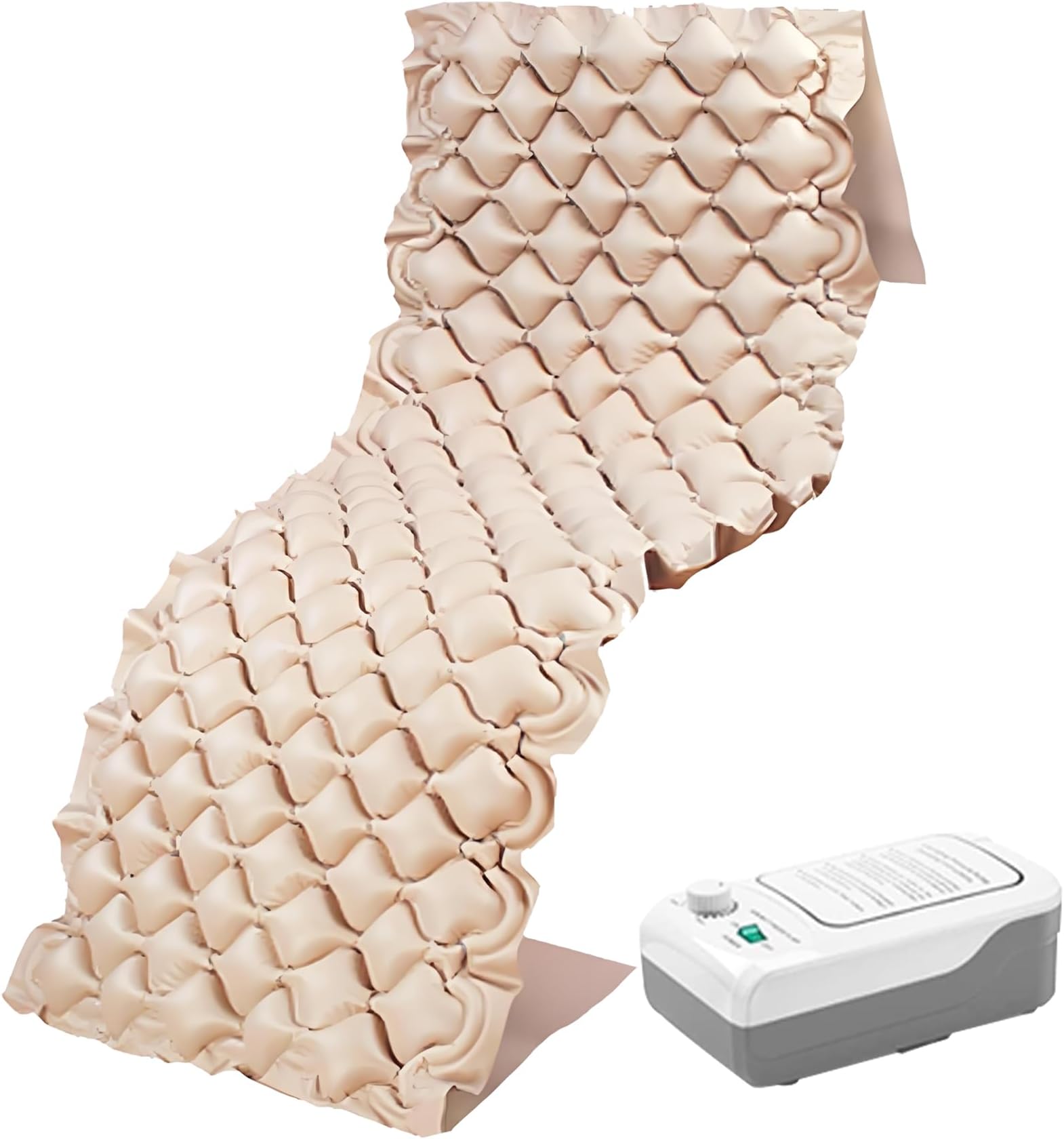 Repose - Pressure Relieving Single Mattress Overlay and Manual Pump ...