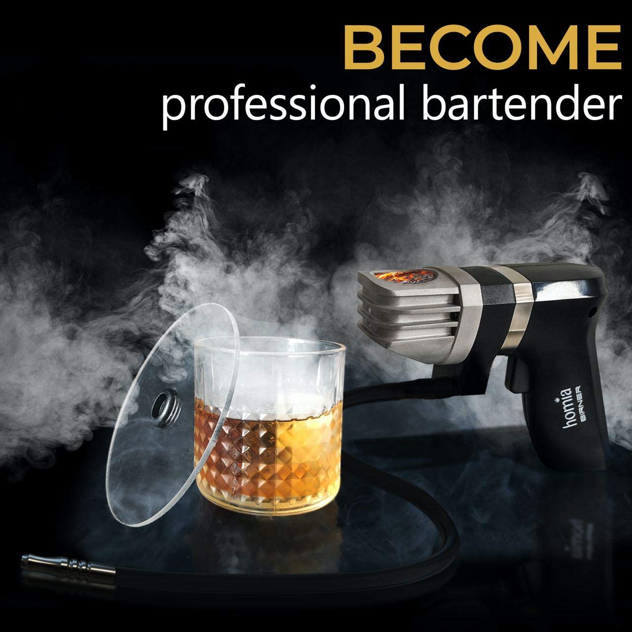 Smoking Gun Wood Smoke Infuser Birner PRO - Starter Kit, 11 PCS, Flavor ...