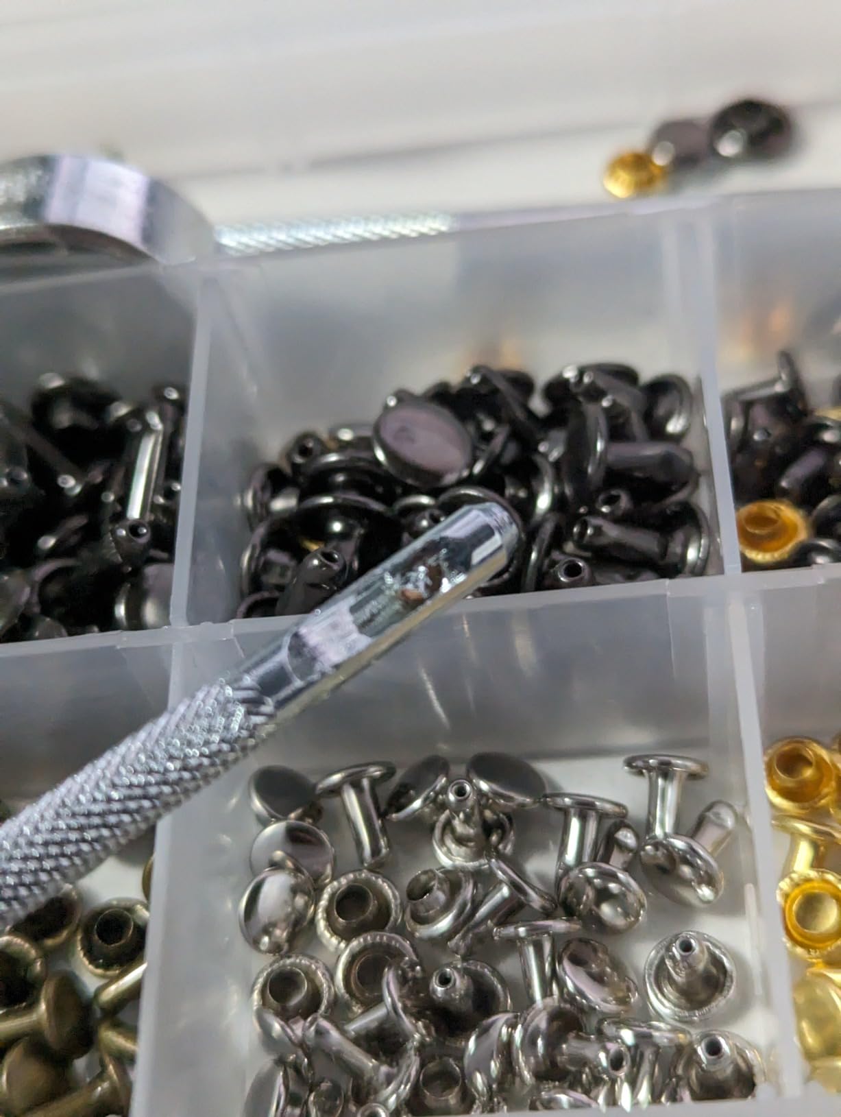 Amazon.co.jp: TAORAYO Leathercraft Caulking Set, Caulking Hardware, Set ...