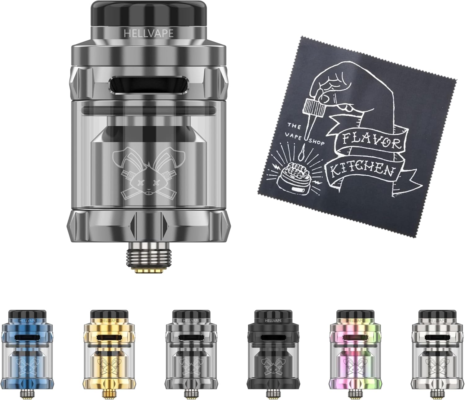 Amazon | 【SOLO/RTA】 HELLVAPE Dead Rabbit Solo RTA ヘルベイプ デッドラビット ソロ デトラビ ...