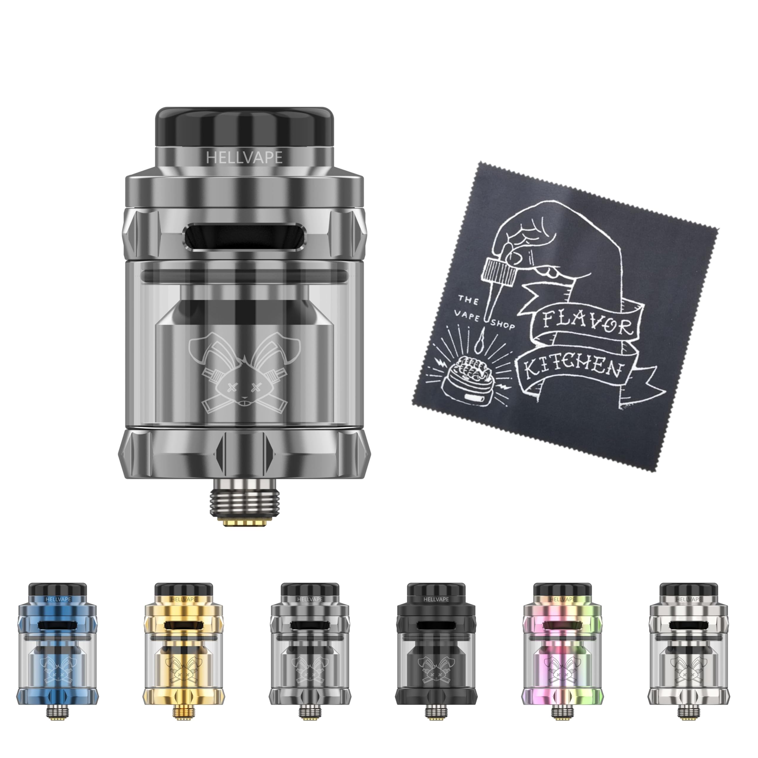 Amazon | 【SOLO/RTA】 HELLVAPE Dead Rabbit Solo RTA ヘルベイプ デッドラビット ソロ デトラビ ...