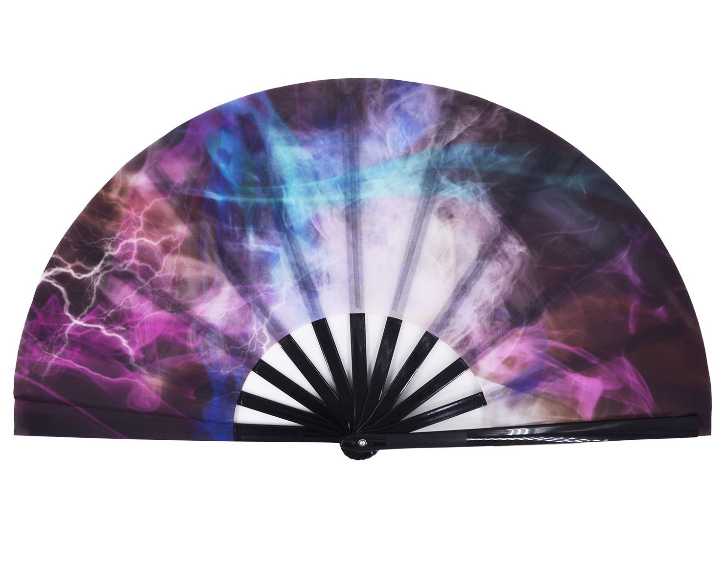 Amazon.com: Amajiji Large Rave Folding Fan, Chinease/Japanese Handheld ...