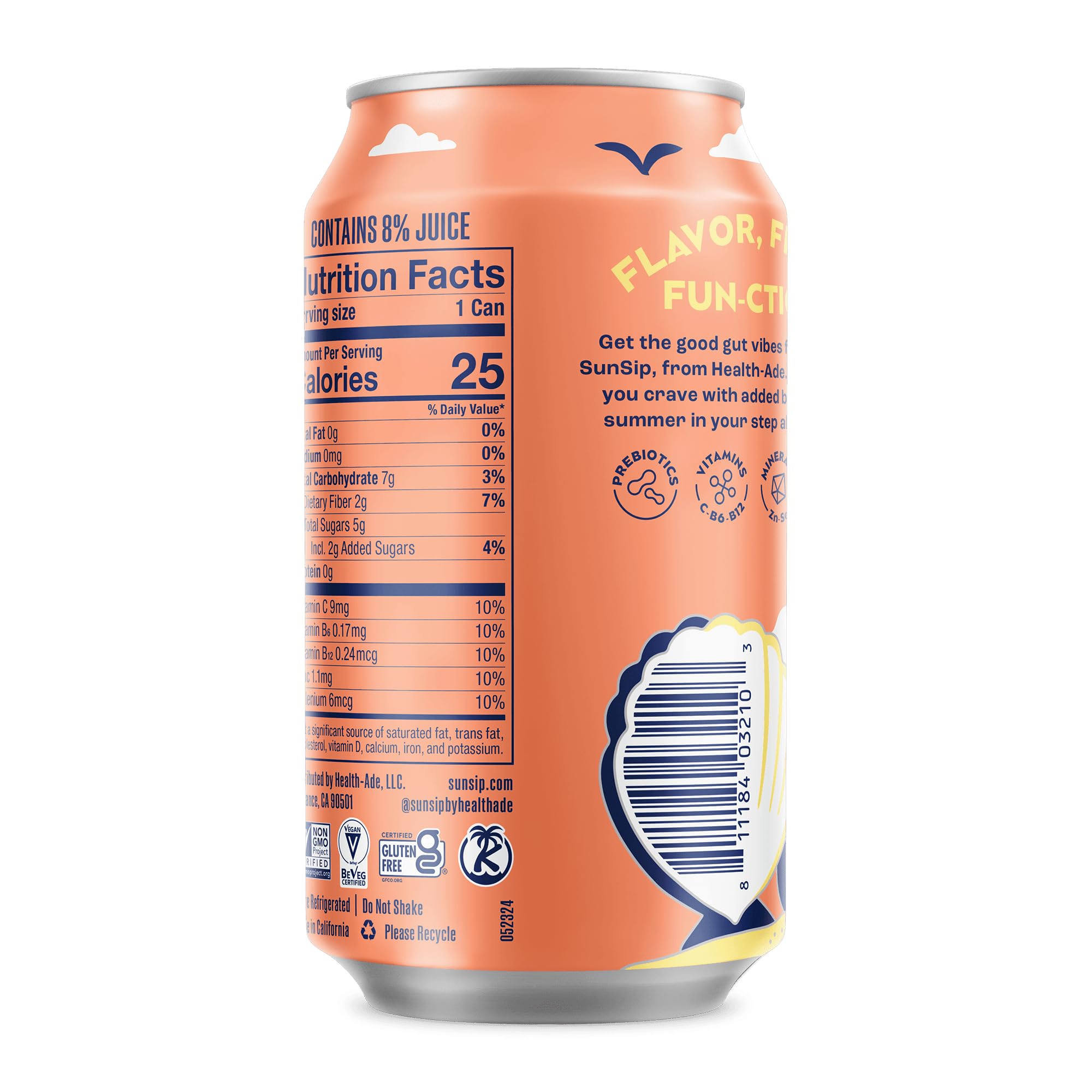 Snapklik.com : SunSip Prebiotic Soda By Health-Ade, Gut-Healthy ...