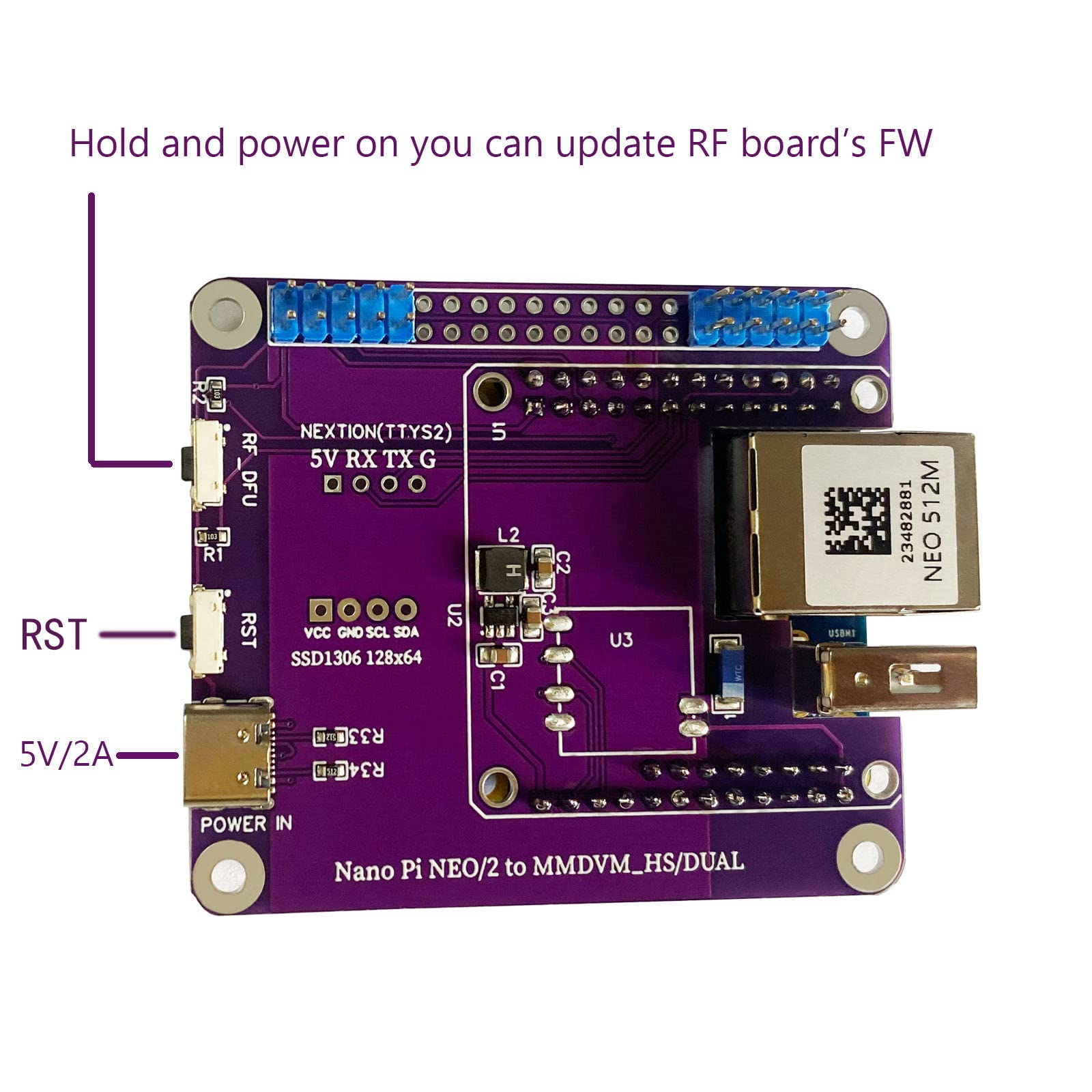 Snapklik.com : MMDVM Nano Hotspot - Portable NanoPi NEO MMDVM Dedicated ...