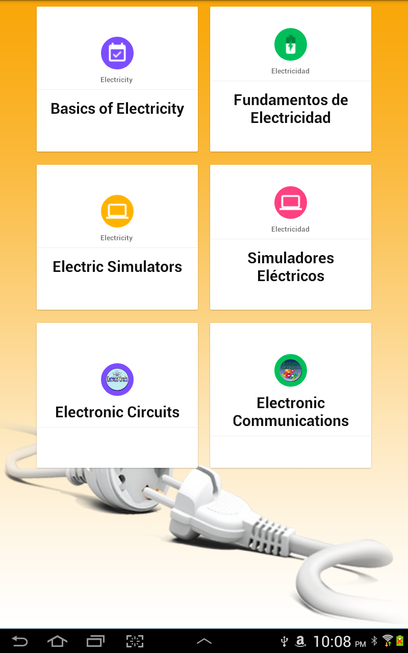 Aplicación Circuitos Eléctrico Pro en Amazon Appstore