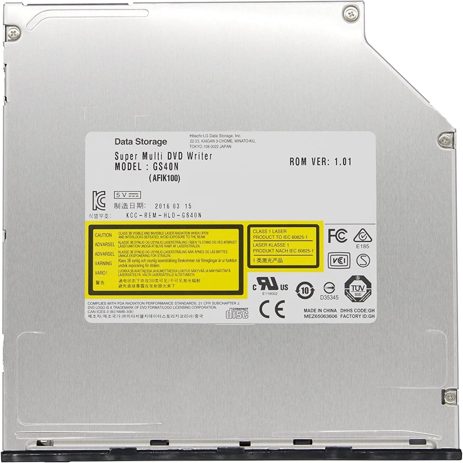 Amazon.com: ENILSA Internal CD DVD+/-RW Drive Writer Burner Slot ...