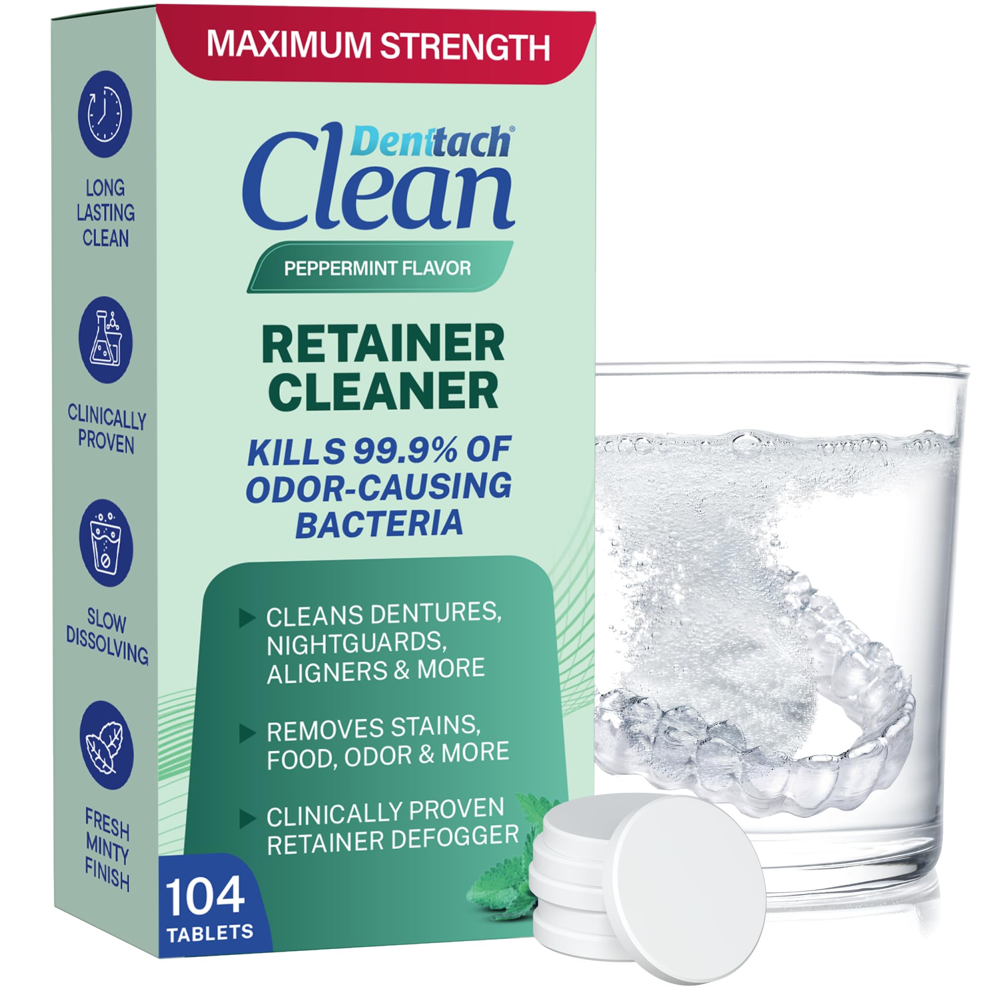 Snapklik.com : Retainer Cleaner Tablets, Invisalign Cleaner, Retainer ...