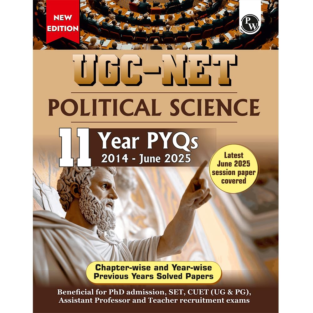 Buy PW UGC-NET Political Science PYQ 11 Years (2014-2025)|Latest June ...