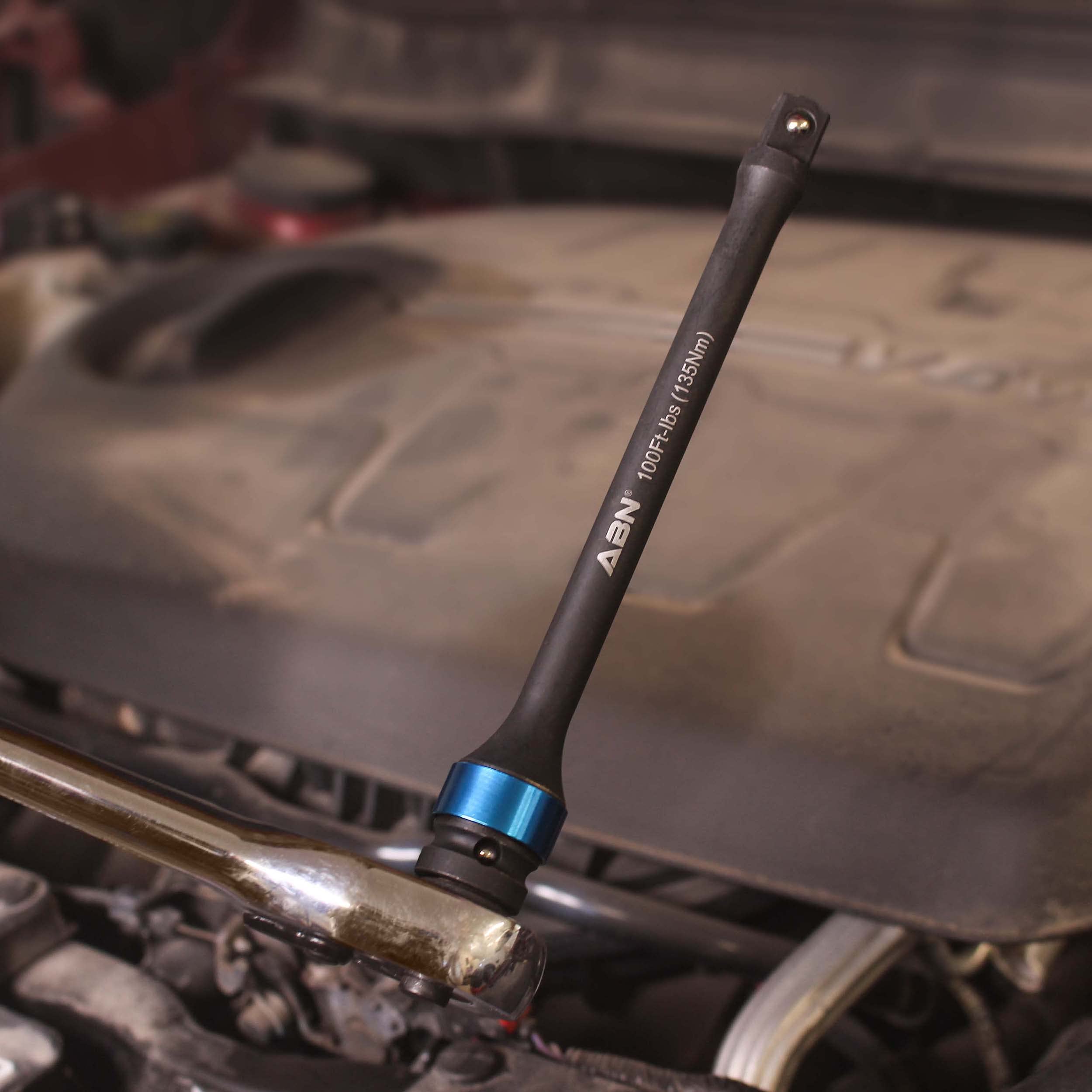 Snapklik.com : ABN 1/2in Drive 8in Long Torque Limiting Socket ...