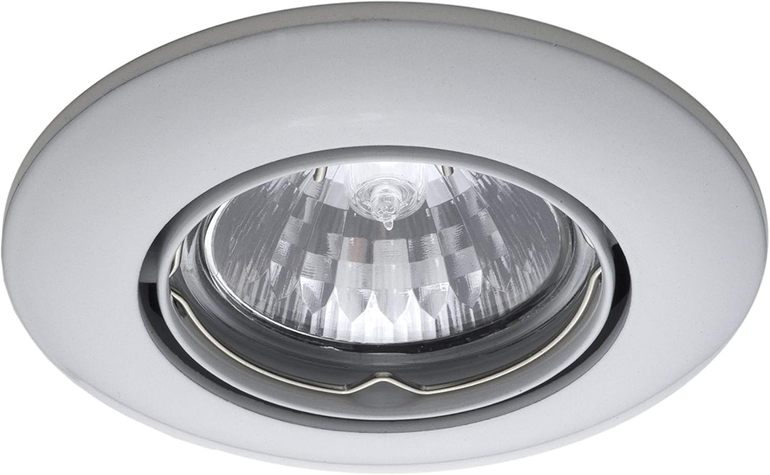 Einbaustrahler GU4 MR11 Spot 12V Weiß für Halogen oder LED Leuchtmittel ...