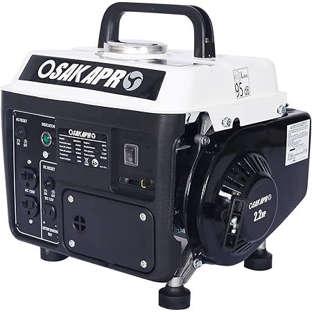 Amazon.com: Xumeng Quiet Generator for Camping 1000W Small Gas Powered ...