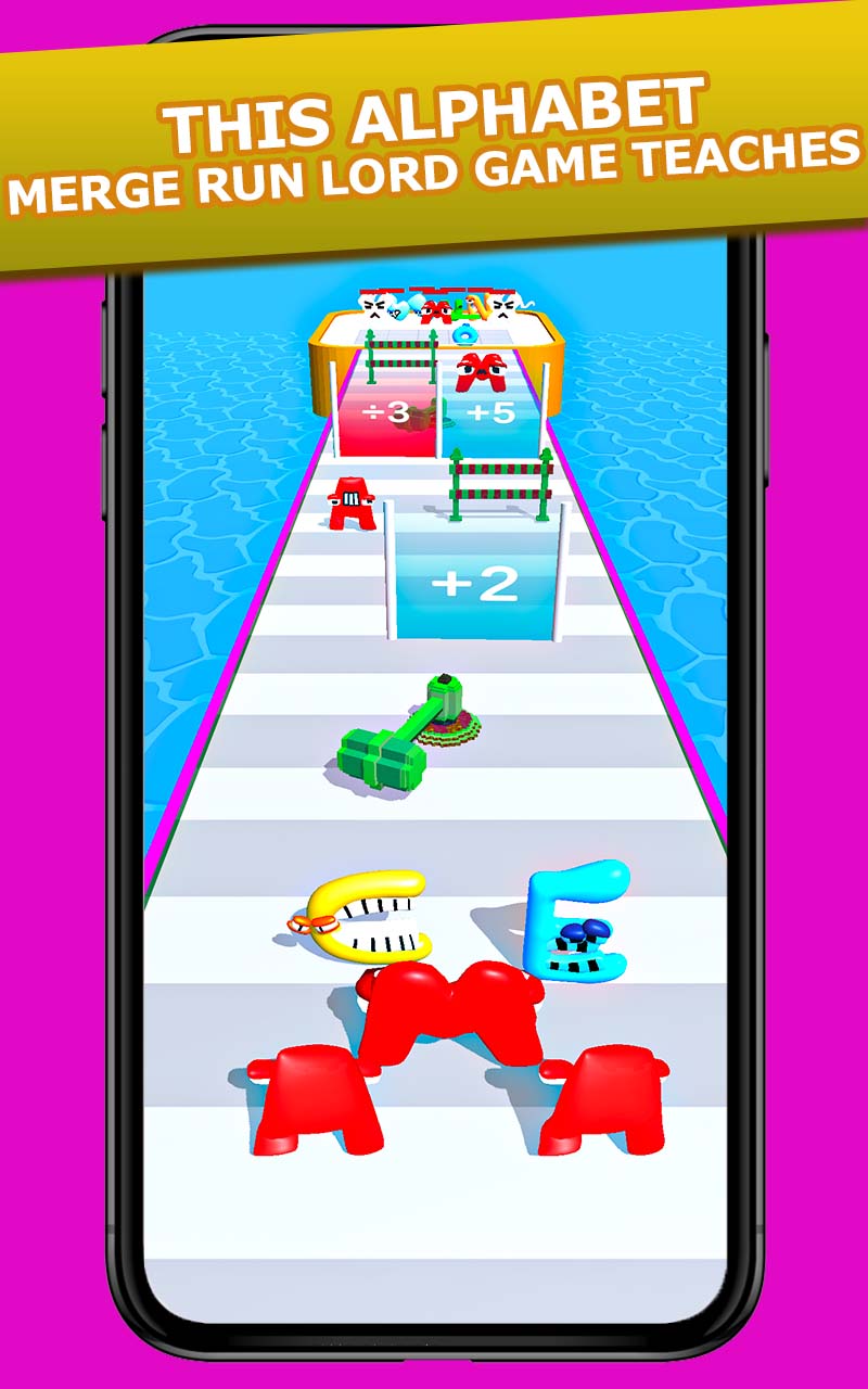 Alphabet Lore Merge Battle Master 3D: Letter Fusion Monster Fight Game ...