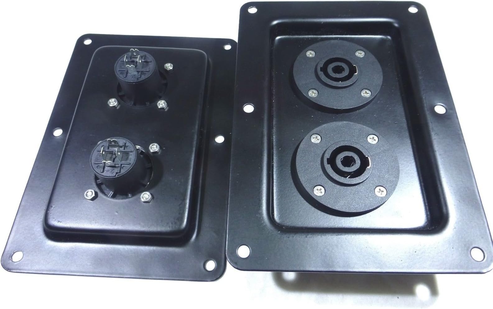 Amazon.com: (2) Two Genuine Neutrik NL4MPXX Dual SpeakON Jack Plates ...