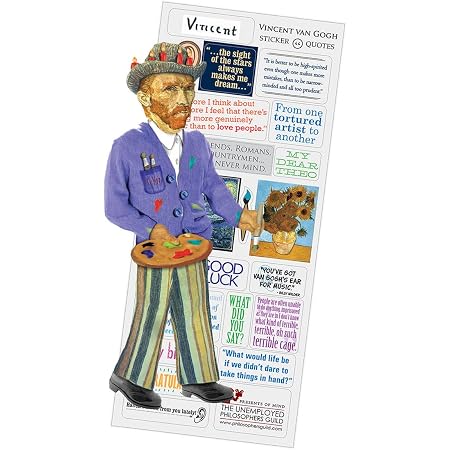 Amazon.com: Claude Monet Quotable Notable - Greeting Card and Sticker ...