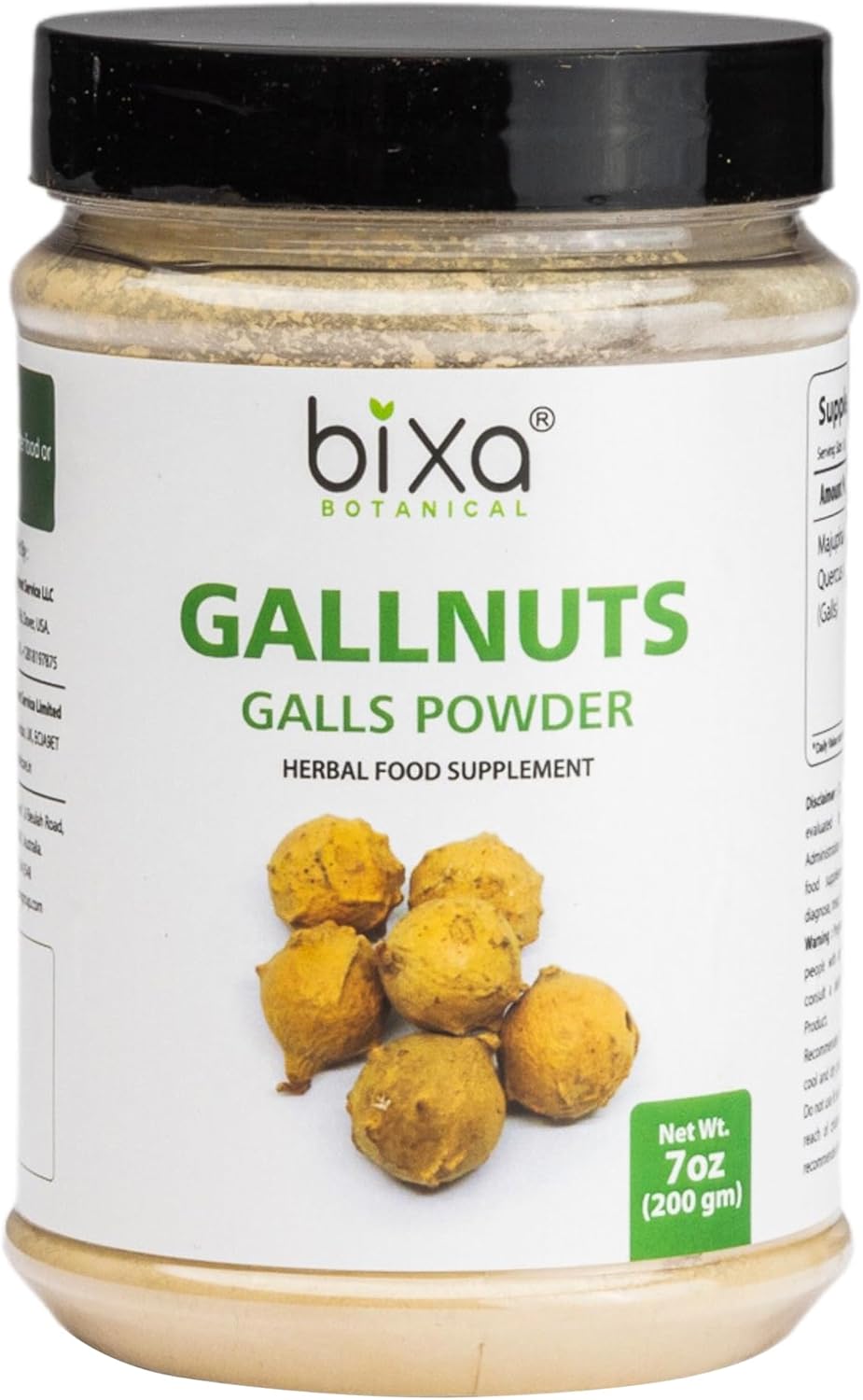 Amazon.com: Ayurvedic Natural Herbal Supplement Galnuts Powder Pure ...
