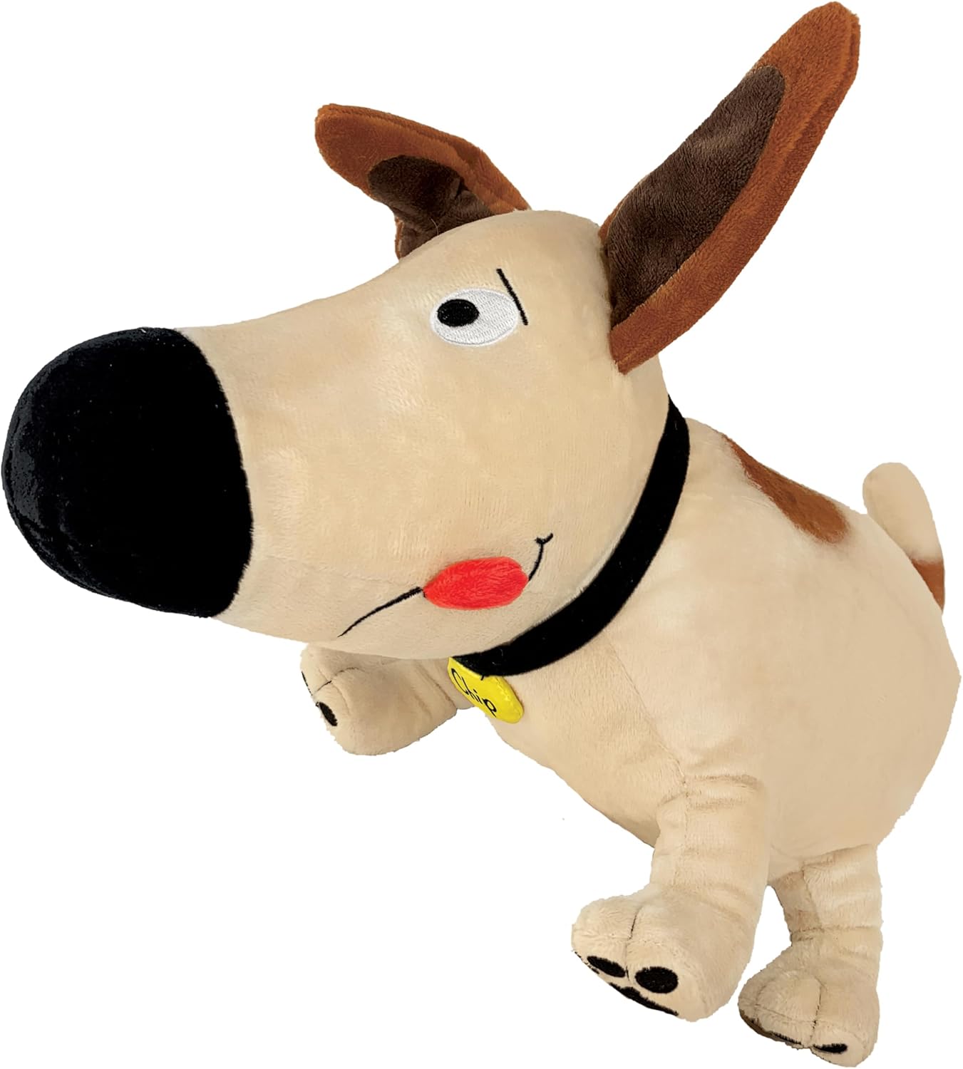 Amazon.com: MerryMakers Don't Eat Bees Chip The Dog Doll: 13.5 Nose to ...