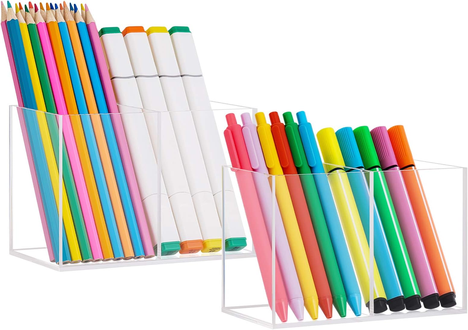 Amazon.com : Innovative Storage Designs Desktop Organizer, 9 ...