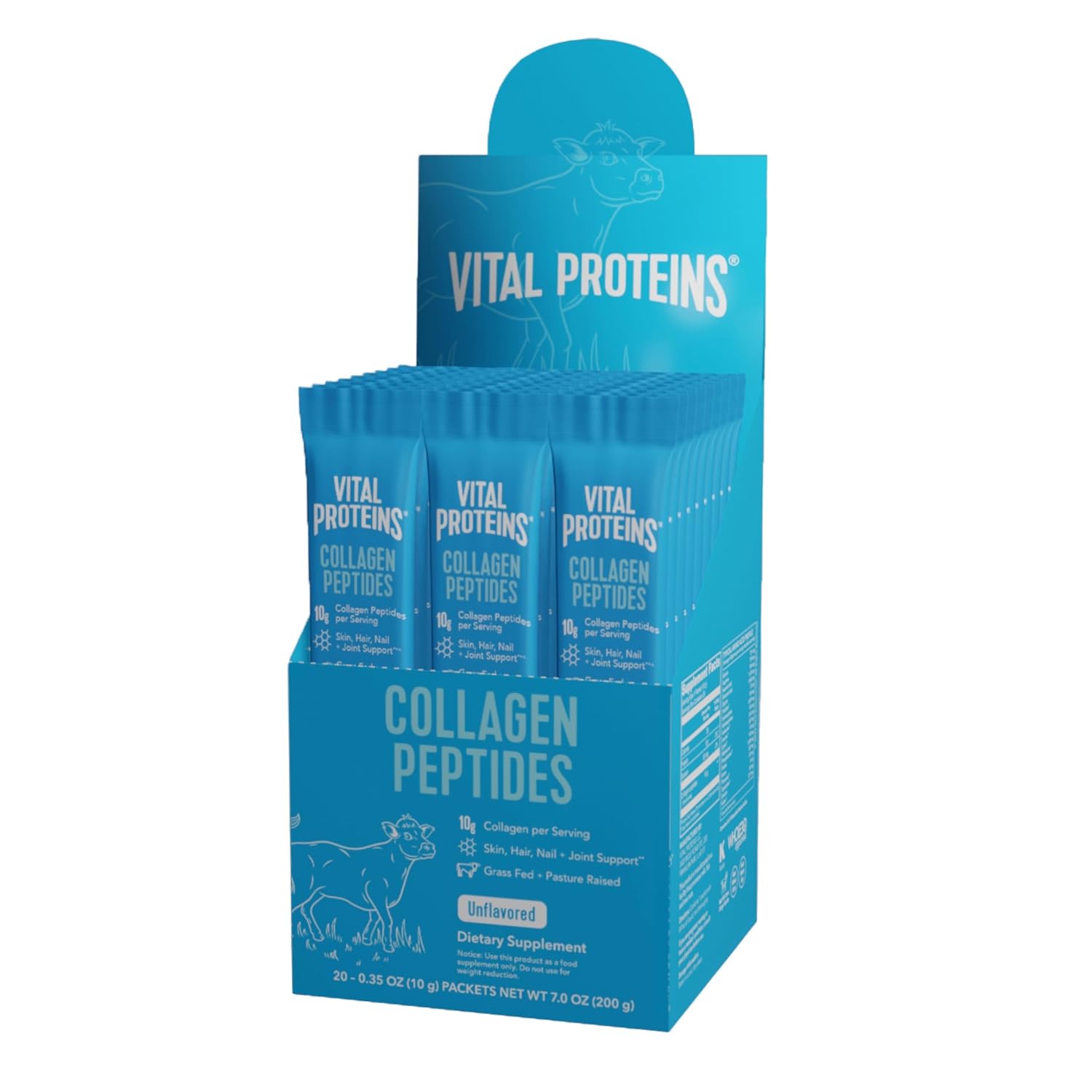 Vital Proteins Collagen Peptides Unflavored - 20 Packets : Amazon.in ...