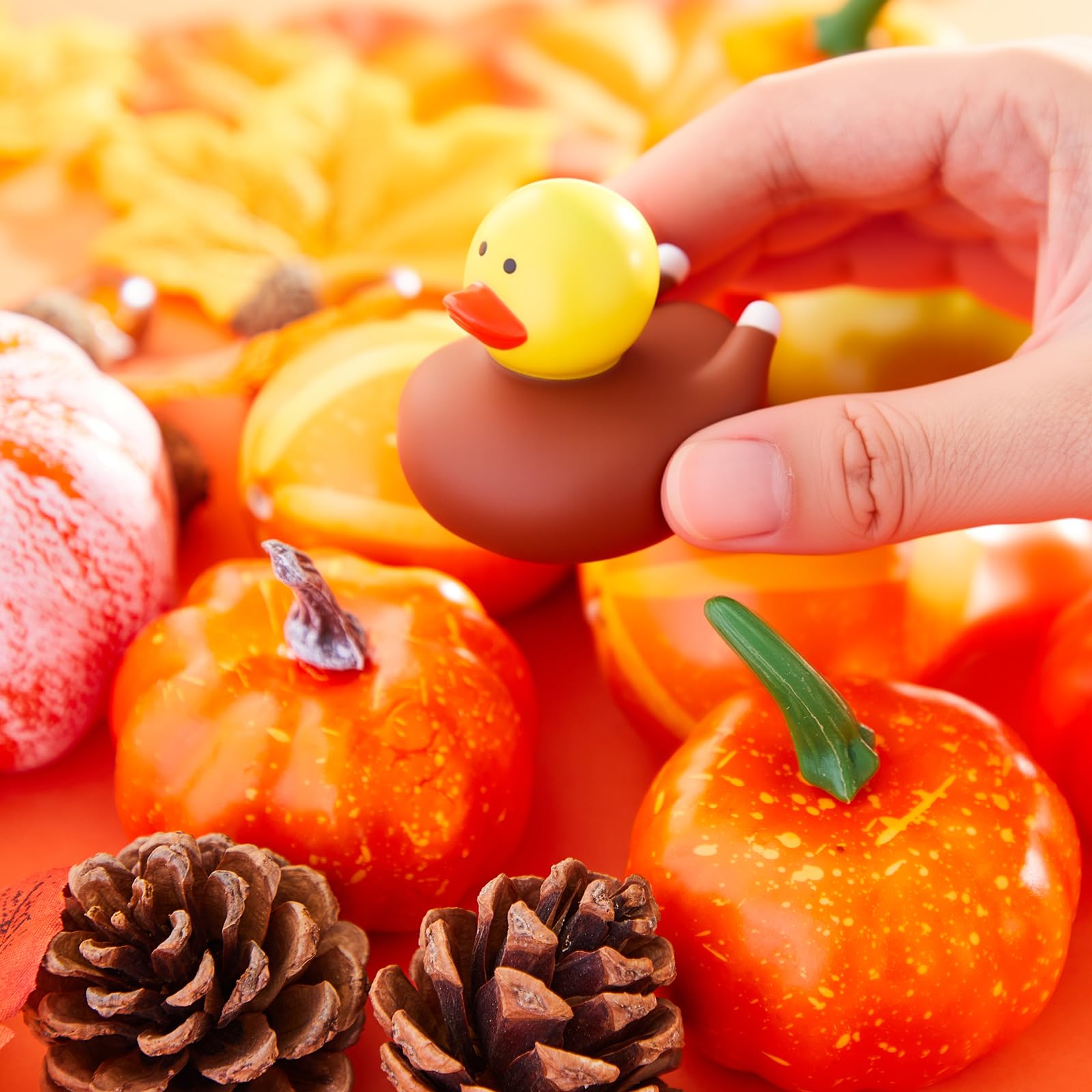 Snapklik.com : DEEKIN 50 Pcs Turkey Rubber Ducks 2 Inch For ...