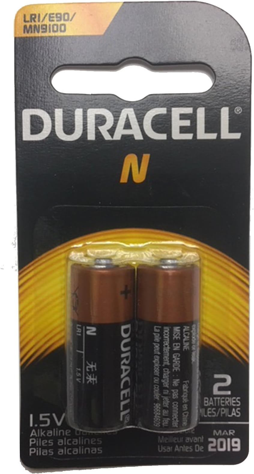 Amazon.com: KENDAL Ultra Power Alkaline 1.5v MN9100 LR1 N Size ...