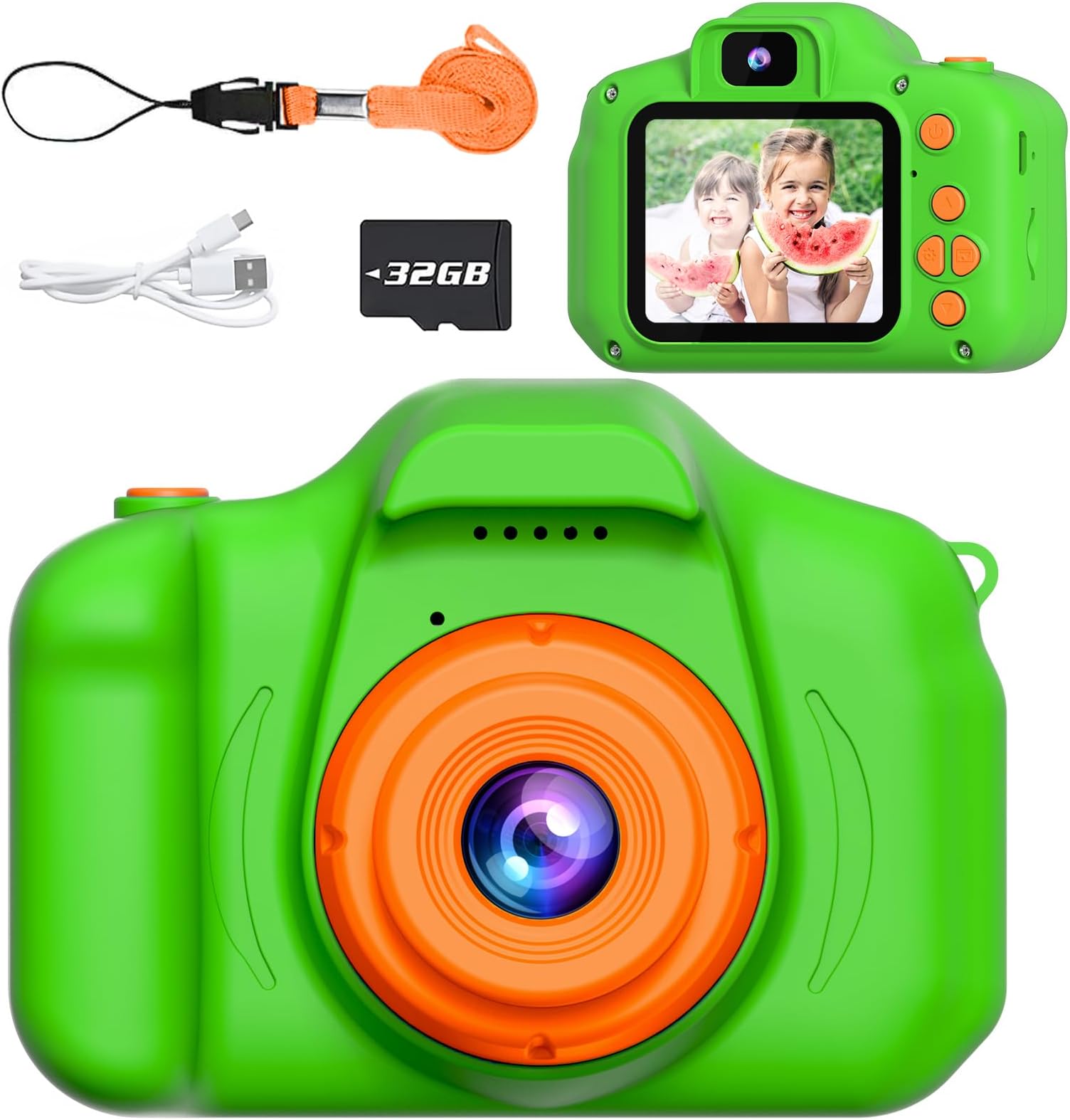 Amazon.com: SplashNSpray Kids Camera for Girls Boys Age 3-9, 1080P HD ...