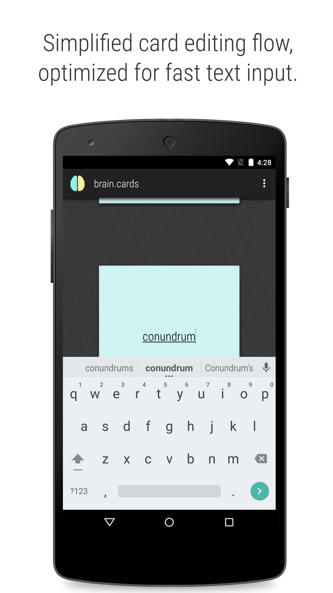 brain.cards flashcards - App on Amazon Appstore