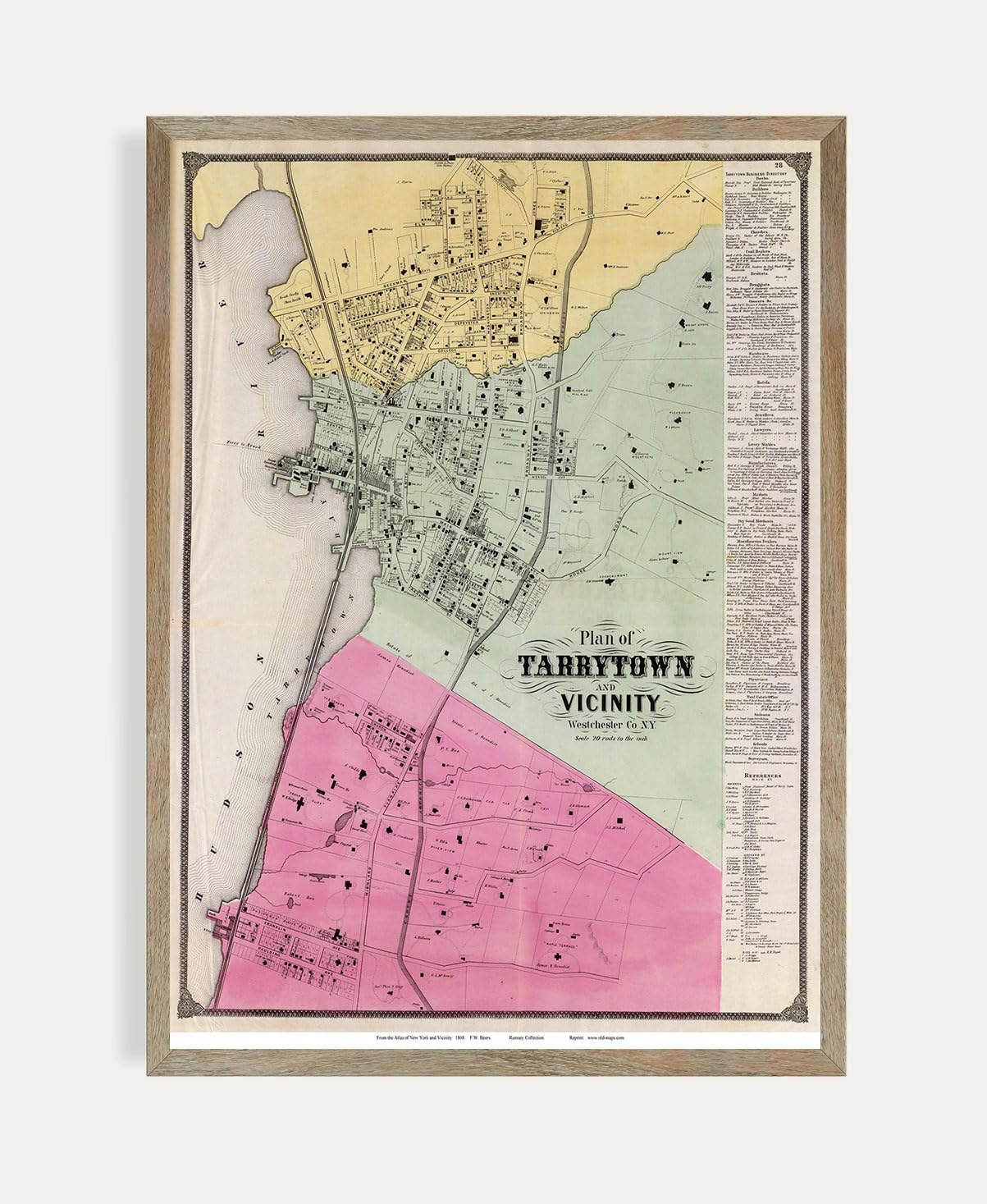 Map Tarreytownny