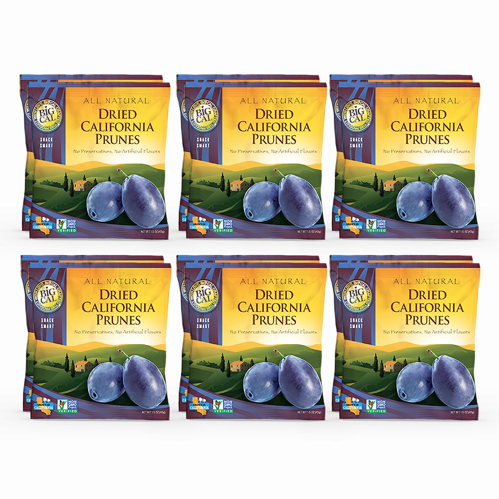 Amazon.com: Big Cal All Natural Dried Prunes, Non Preservatives, No ...