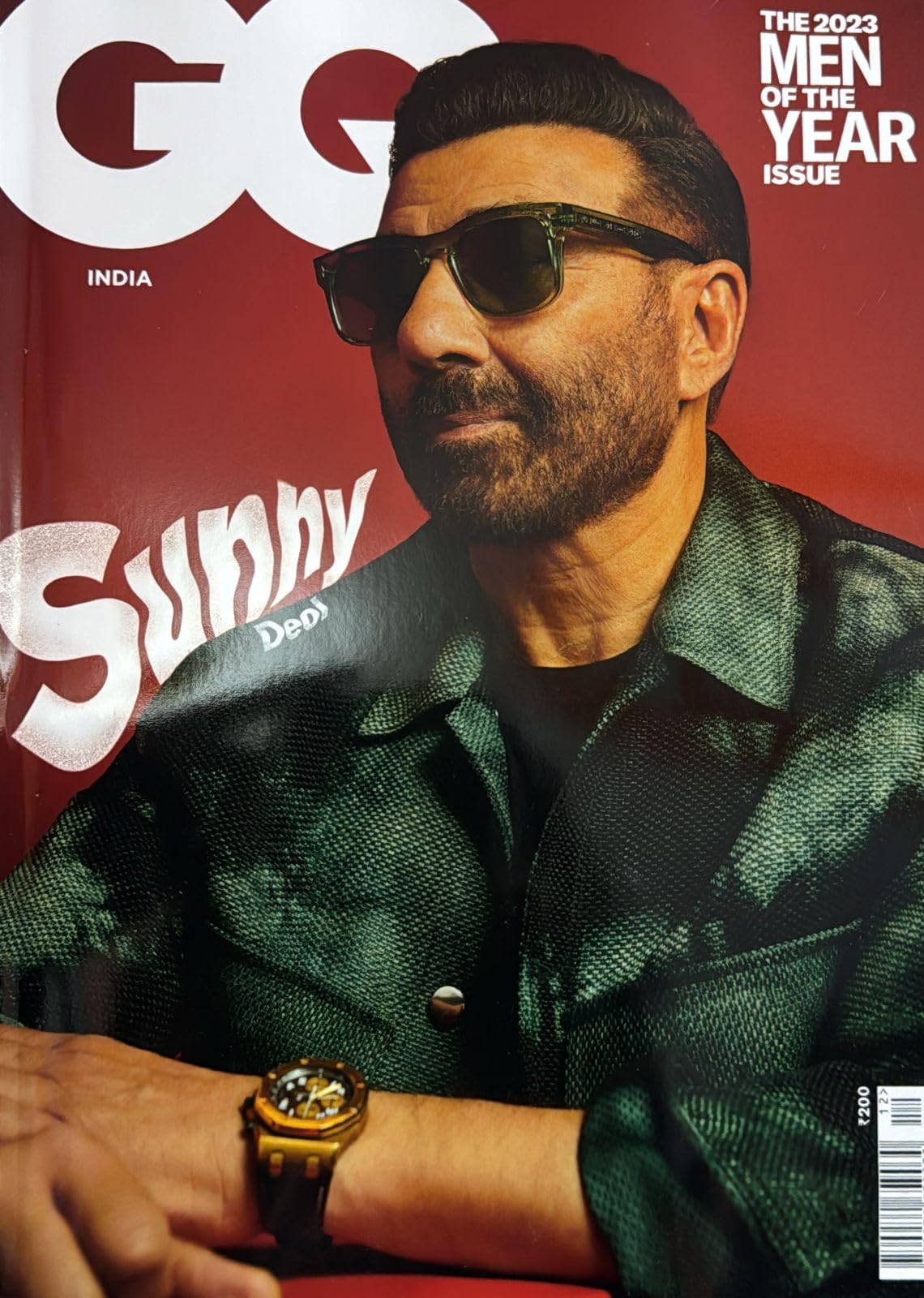 Buy GQ India December 2023 and January 2024 Sunny Deol (The Men of The ...