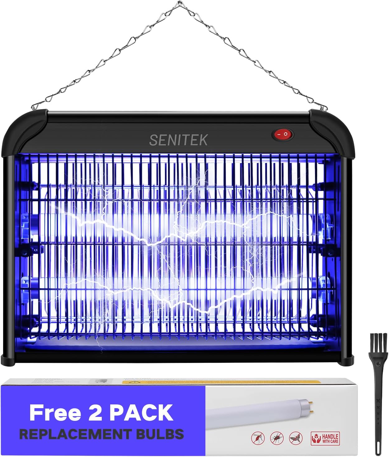 STEREN INSECTRONIC-200 Exterminador electrónico de insectos voladores ...