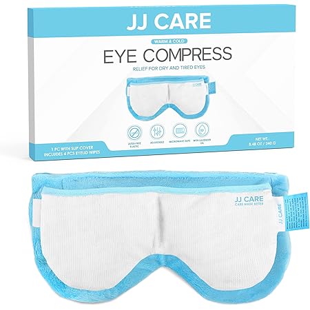 Amazon.com : Mediviz Warm Compress Eye Mask - Moist Heat Compress for ...