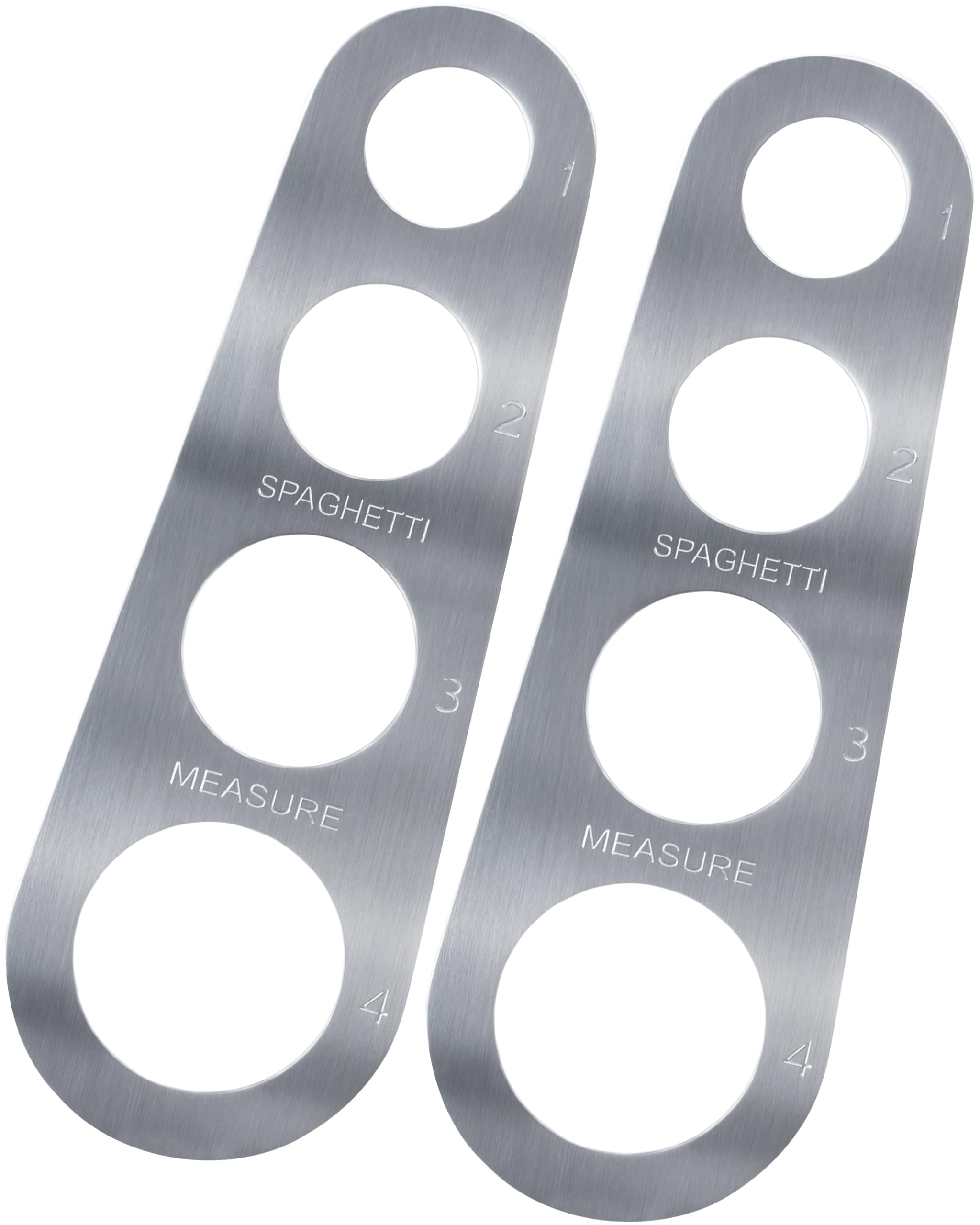 Amazon.com: Stainless Steel Spaghetti Measurer Tool YQBOOM 2Pcs Pasta ...