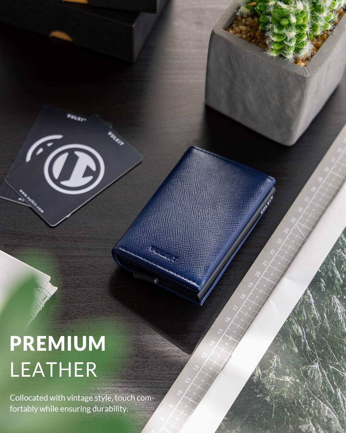 Snapklik.com : VULKIT Pop Up Wallet Minimalist Cash Wallets RFID ...