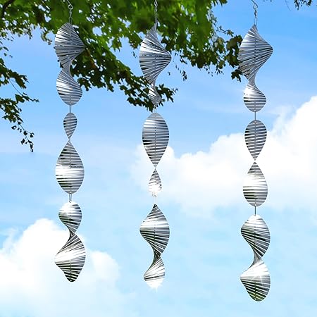 Amazon.com: Bird Deterrents for Outside Patio, Bird Scare Devices Set ...