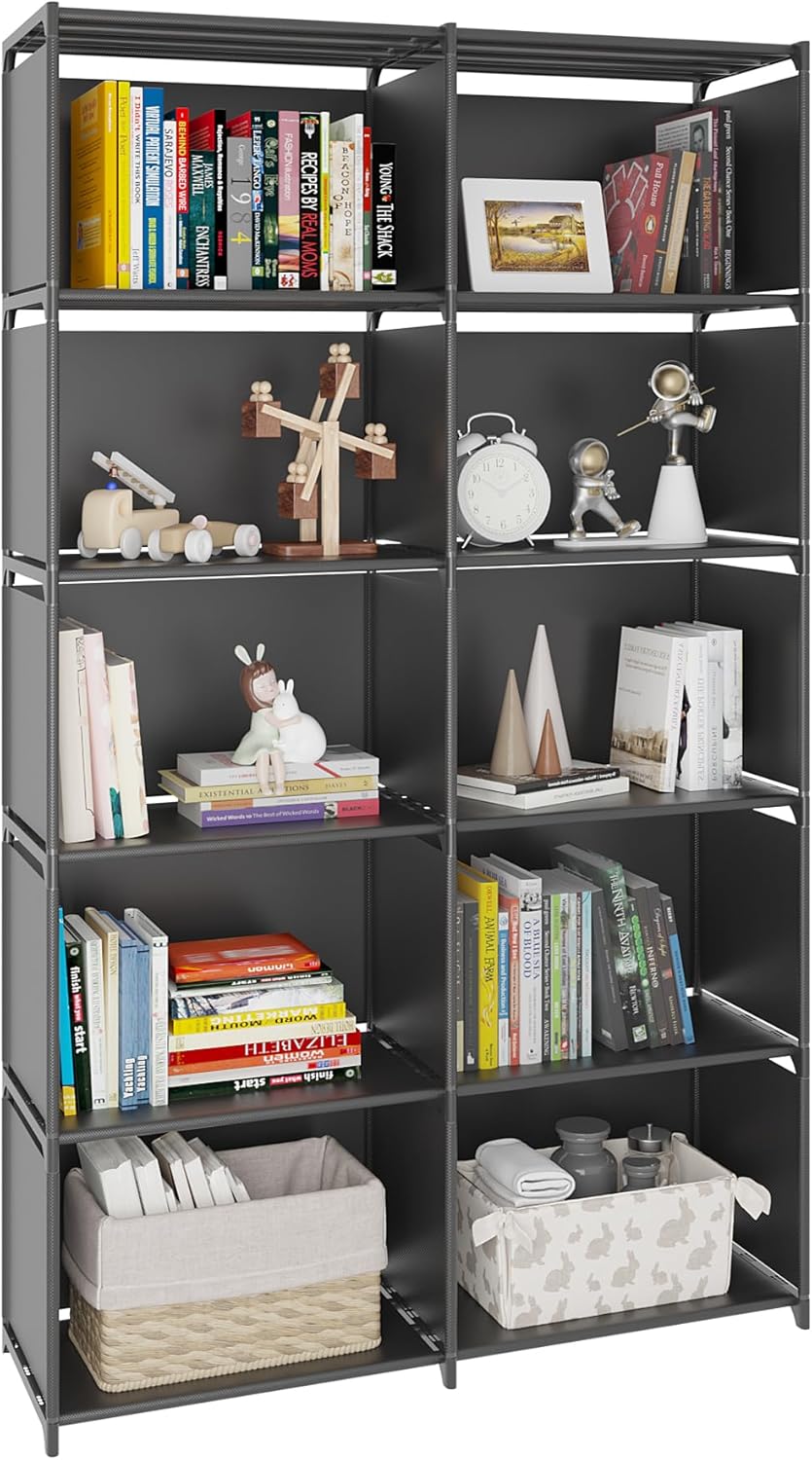 Amazon.com: ACCSTORE Cube Storage, Double Row 6-Layer Cubes Closet ...