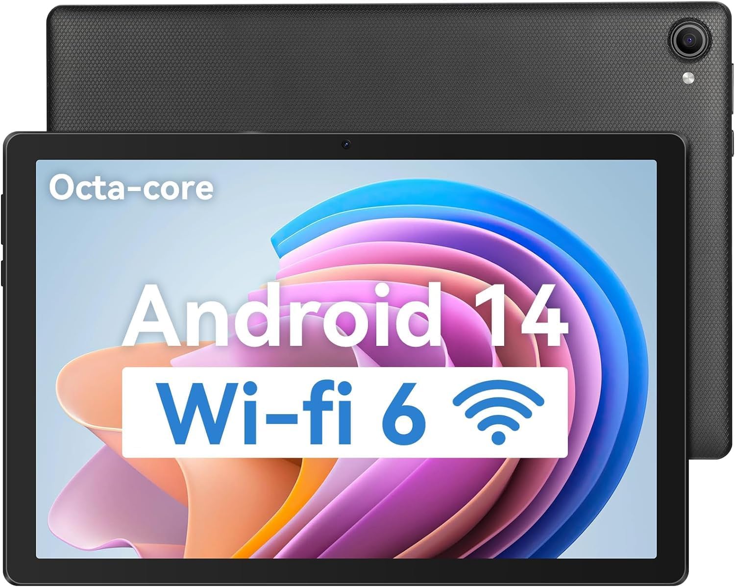 SIMPLORI Tablette Android13, Tablette 10 Pouces, 12 Go RAM + 128 Go ROM ...