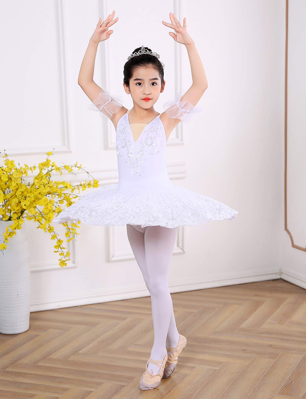 Snapklik.com : ORIDOOR Girls Camisole Skirted Leotard Ballet Dress Lace ...