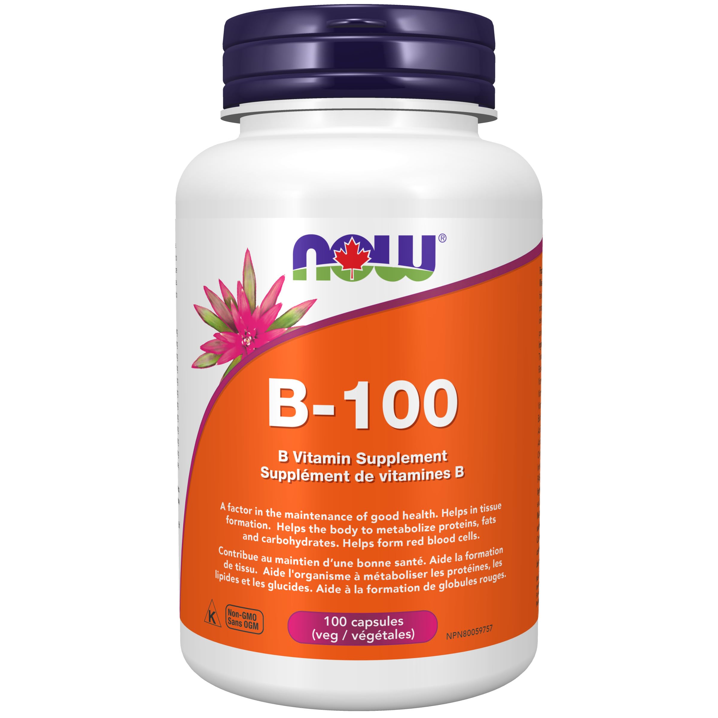Now B-100 Complex 100vcap : Amazon.ca: Health & Personal Care