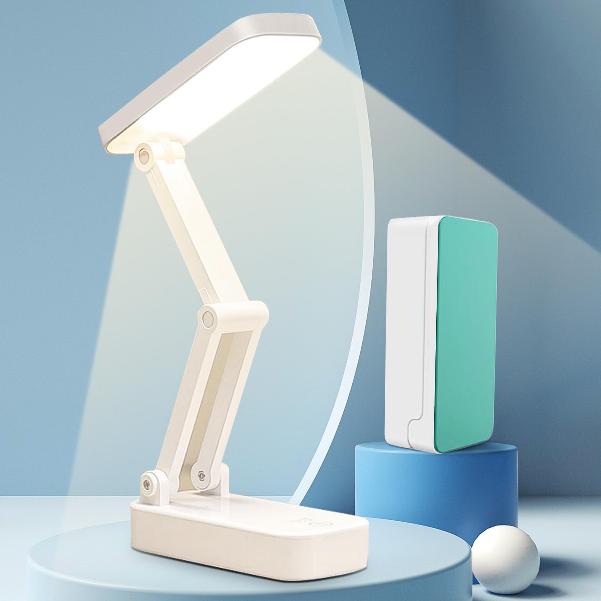 Amazon.com: WLHONG LED Desk Lamp, Foldable & Portable Light ...